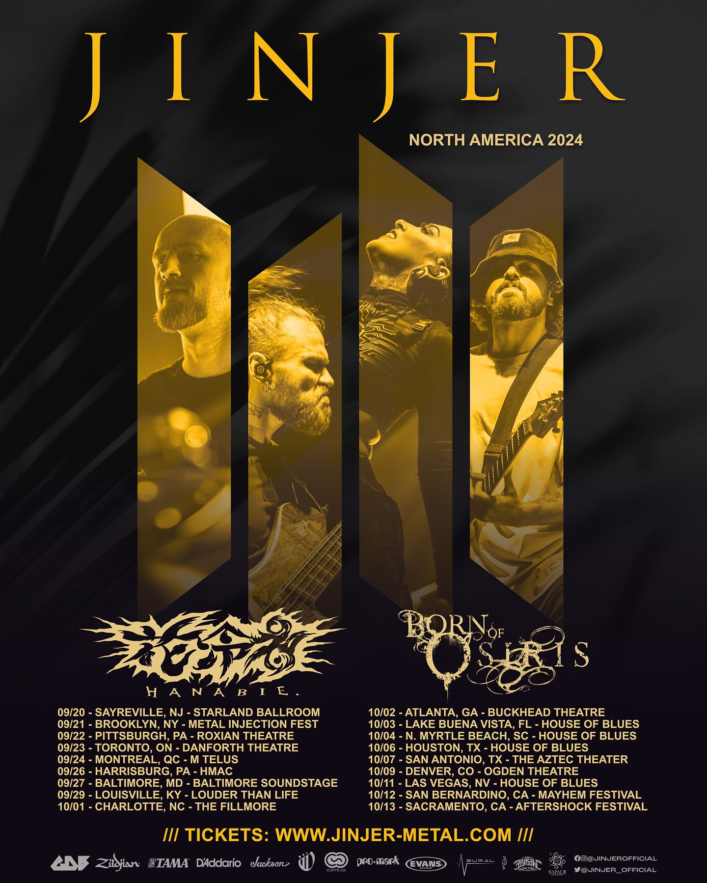 JINJER presenta su nuevo sencillo 'ROGUE' - Metal World United